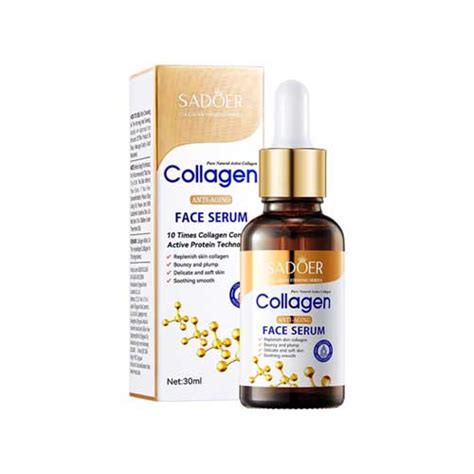 Sadoer Collagen Face Serum Moisturize Brighten And Hydrate Your