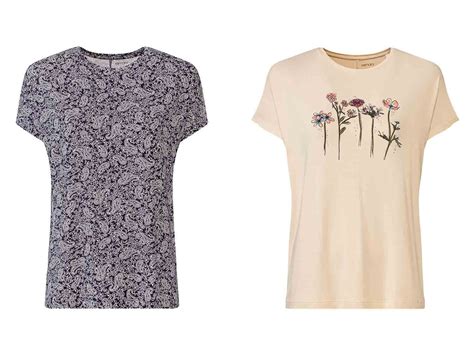Camiseta Manga Corta Para Mujer Lidl