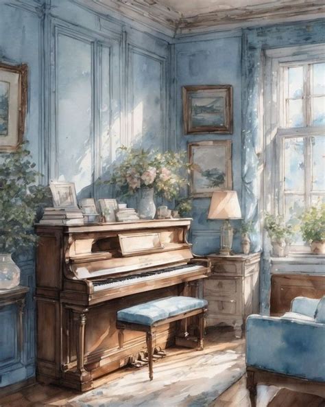 Pin van Ka Lista op Рисунки Interieur Aquarellen Tekenen