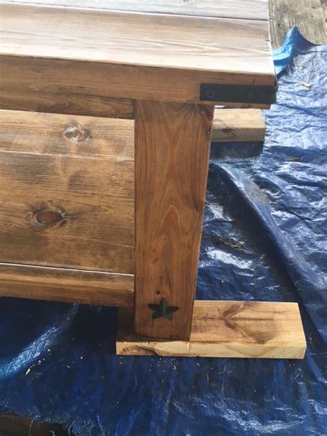 Rustic X Coffee Table Ana White