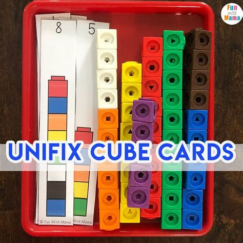 Unifix Cubes For Preschool Math Artofit