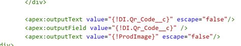 Display A Qr Code An Image Formula Field In A VisualForce Page