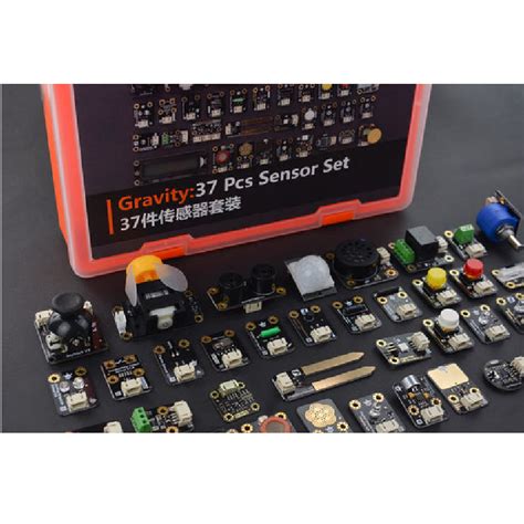 dfrobot gravity 37 pcs sensor set for arduino raspberry pi buy