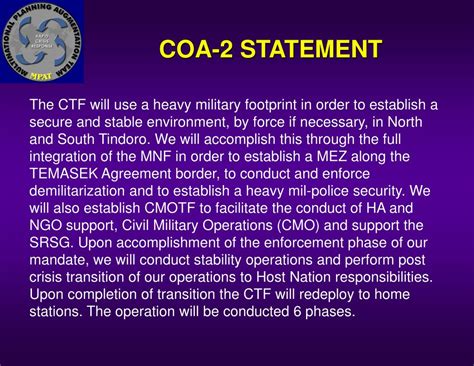 Ppt Coa Decision Brief 23 Aug 2002 Cos Col Mark Koh Powerpoint Presentation Id 3367126