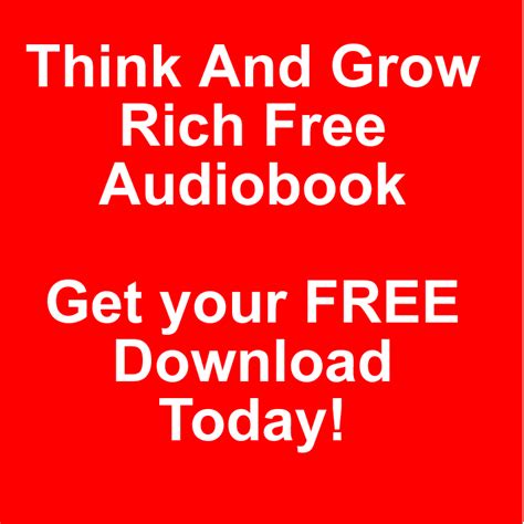 Think And Grow Rich Free Audiobook