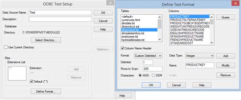 Auto Generating SCHEMA INI Prologika