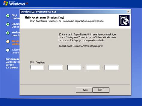 windows xp format atma resimli anlatım