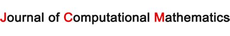 Journal Of Computational Mathematics