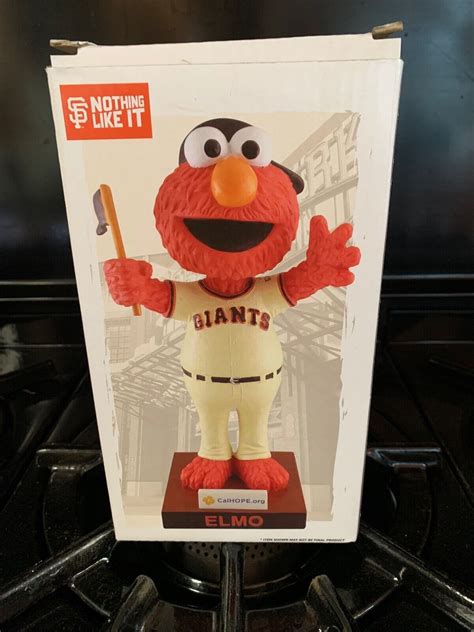 Sf Giants Sesame Street Elmo Bobblehead 730 2023 Sga 4656373742