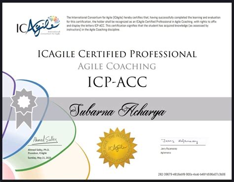 subarna acharya on linkedin agile coaching icagile eyindia icp