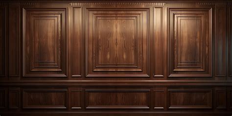 Premium Photo Luxury Wood Paneling Background Or Texture Highly Crafted Classic Traditional