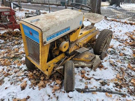 International Cub Cadet 71 Riding Mower Aumann Auctions Inc