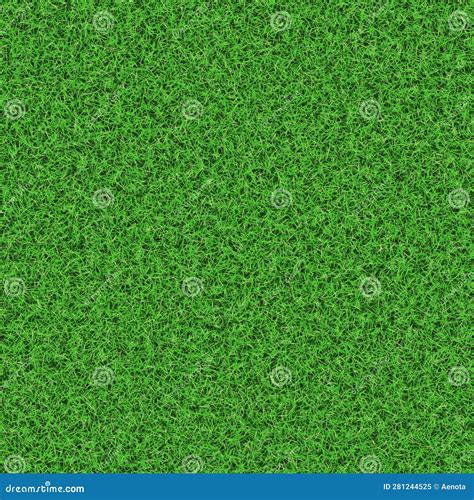 Seamless Emerald Grass Pattern Stock Illustration Illustration Of Lawn Mixture 281244525