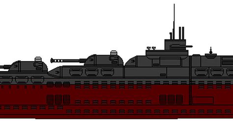 架空艦 超巨大潜水戦艦 藤堂大和のイラスト Pixiv
