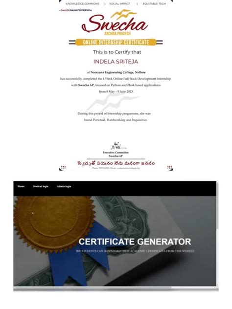 Video Sriteja Indela On Linkedin Fullstackinternship Swechaap