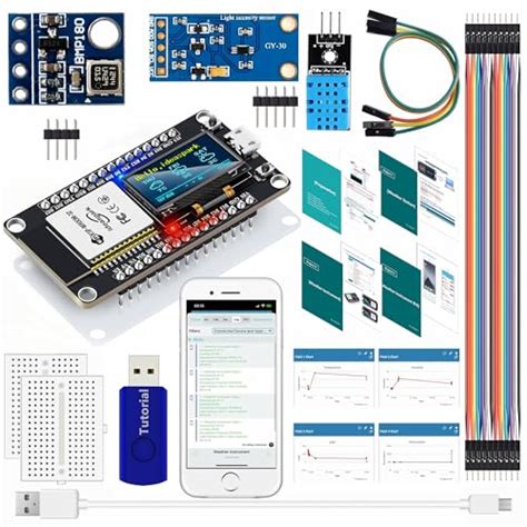Esp32 Weather Station And Weather Instrument Kitesp32 Import It All