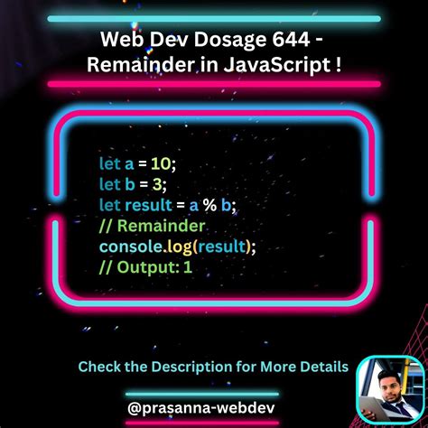Prasanna D On Linkedin Webdevelopment Javascript Coding101