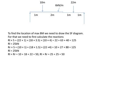 Structure Design 1lecture 9 Bm And Sf Solved Examples Ppt