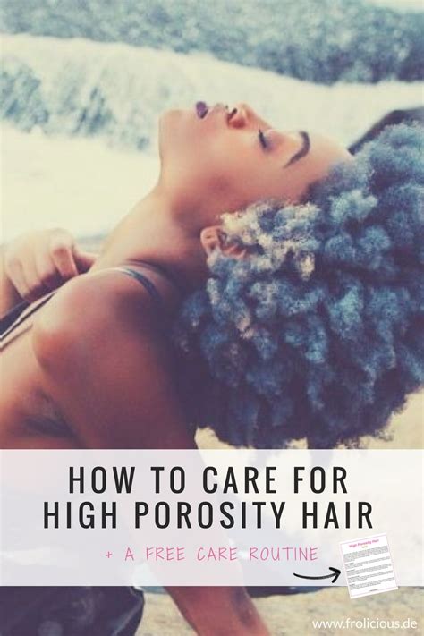 How To Take Care For High Porosity Hair Frolicious