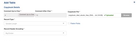 Onboarding Data From Mainframe Data Files Cobol Copybook Infoworks