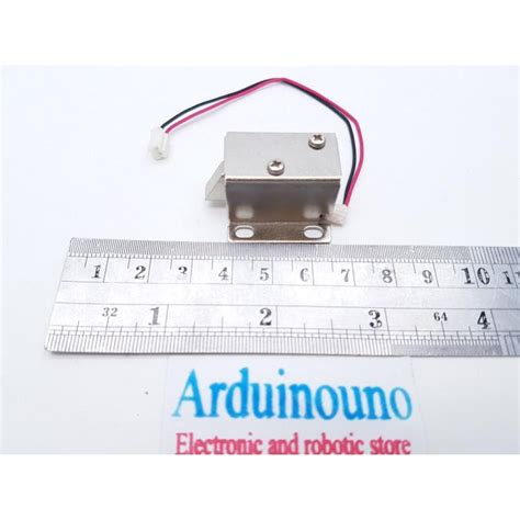 jual solenoid lock door dc 12v 350ma pengunci pintu kontrol otomatis 1