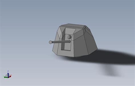 舰炮solidworks 2010模型图纸免费下载 懒石网