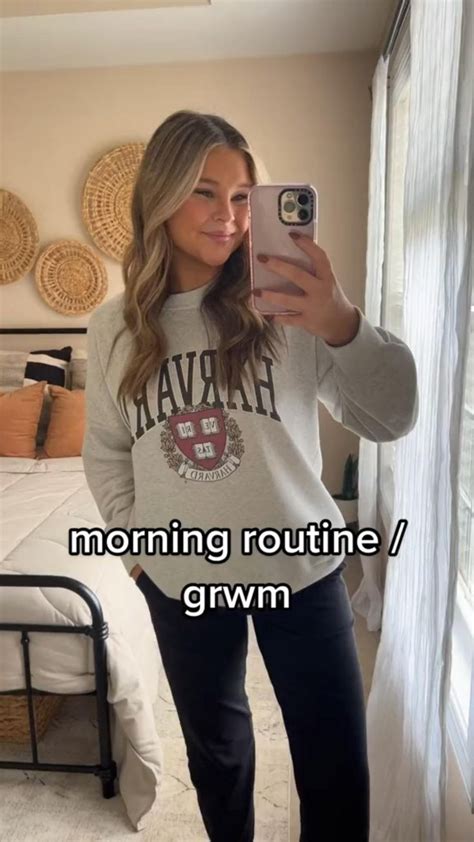 Morning Routine Grwm Casual Outfit Fall Outfit Everyday Outfits