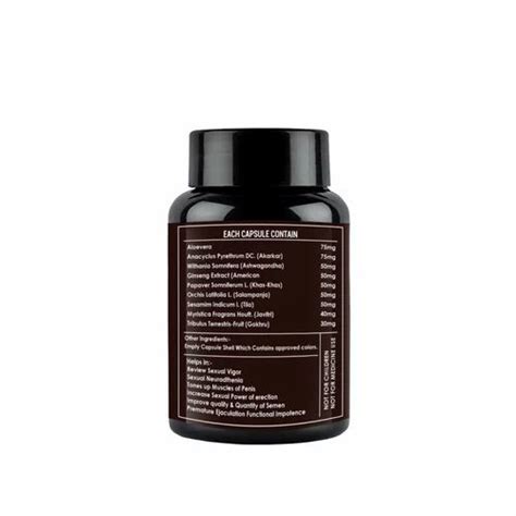 Ayurvedic Sex Capsule Oil Gh Herbs Packaging Type Bottle At Rs 110
