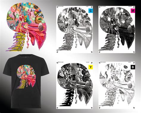 Simulated Color Separation For Screen Printing By Muhammadasad426 Fiverr