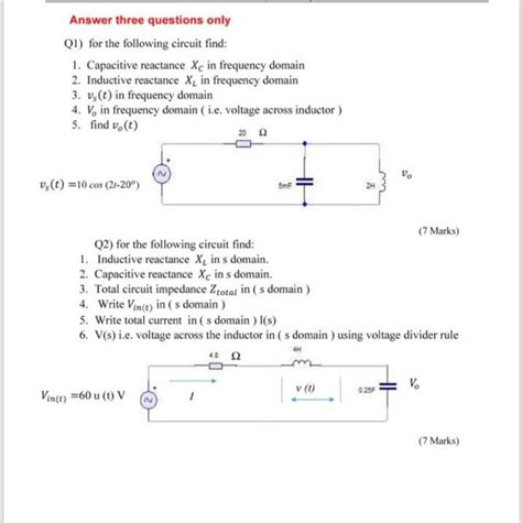 Solved Answer Three Questions Only Qi For The Following Chegg