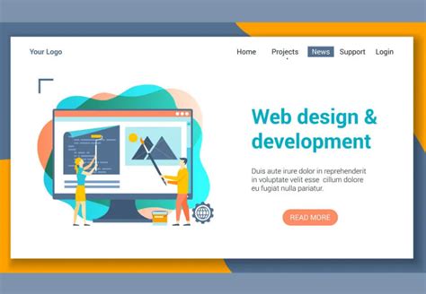 Develop Ui For Given Design For Website By Farhankolad Fiverr