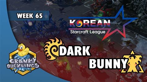 Dark Vs Bunny ZvT Korean StarCraft League Week 65 Open StarCraft