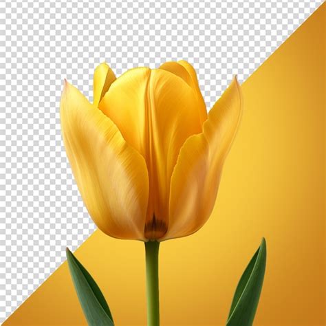 Premium PSD Tulip Flower Png