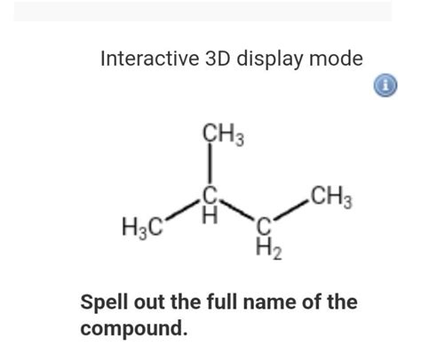 solved interactive 3d display mode spell out the full name
