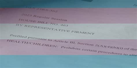 Bill To Ban Gender Affirming Care For Minors Approved By House Committee