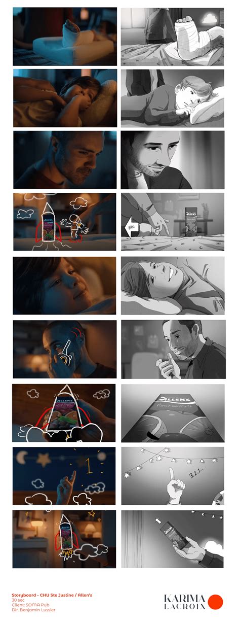 chu ste justine storyboard behance