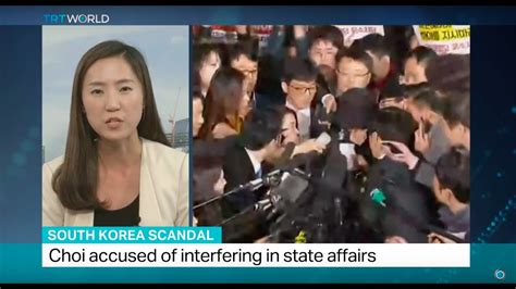 South Korea Scandal President Parks Friend Choi Soon Sil Detained