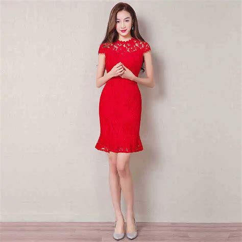 Robe De Soirée Orientale Sexy Robes Chinoises Cheongsam Moderne Mini