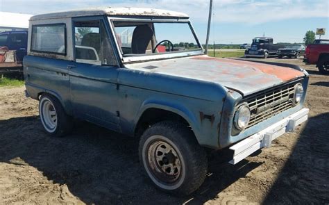 Uncut Classic No Reserve 1969 Ford Bronco Barn Finds