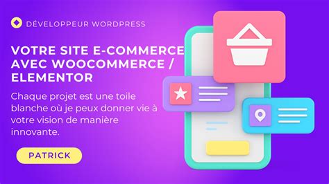 Je vais créer votre site vitrine ou e commerce sur mesure avec WordPress