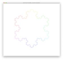 Quadratic Koch Snowflake with Python Turtle (Source Code) – Python and Turtle