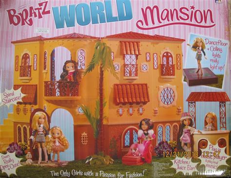 Mga Bratz Mundo Mansion Dollhouse Muñeca Cámara W Luces Los Sonidos