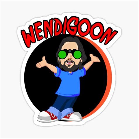 Wendigoon Sticker For Sale By Artroom1985 Redbubble