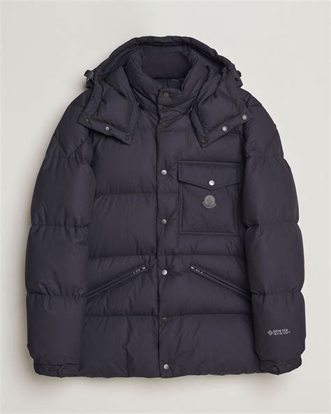 Moncler Loiret Down Parka Navy Hos Careofcarlno