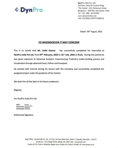 Ankit Saxena On Linkedin Datascience Internshipcompleted Grateful