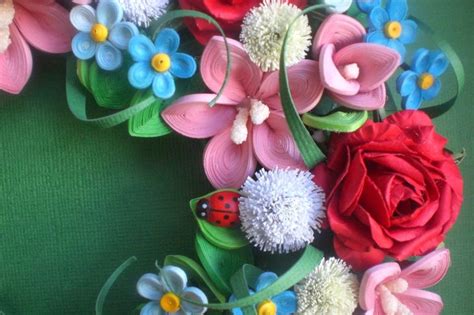 Квиллинг Волшебные узоры Декоративный веночек