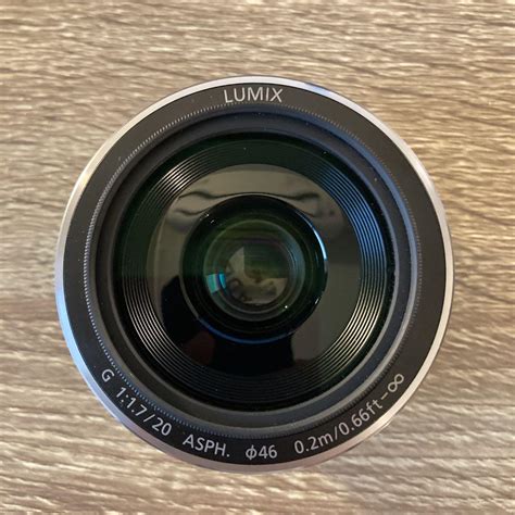 32％割引ブラック系 マイクロフォーサーズマウント【2021福袋】 Lumix G 20mm F1 7 Ii Asph シルバー レンズ