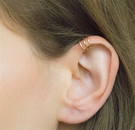 Ear Cuff Helix Earring Fake Cartilage Hoop Ear Wrap Fake Helix Ring