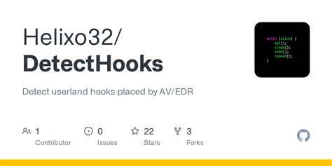 Github Helixo32detecthooks Detect Userland Hooks Placed By Avedr