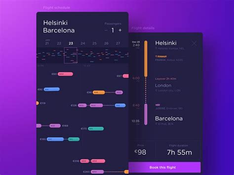 50 Best Schedule App Ui Design Examples Bashooka Ui Design Mobile